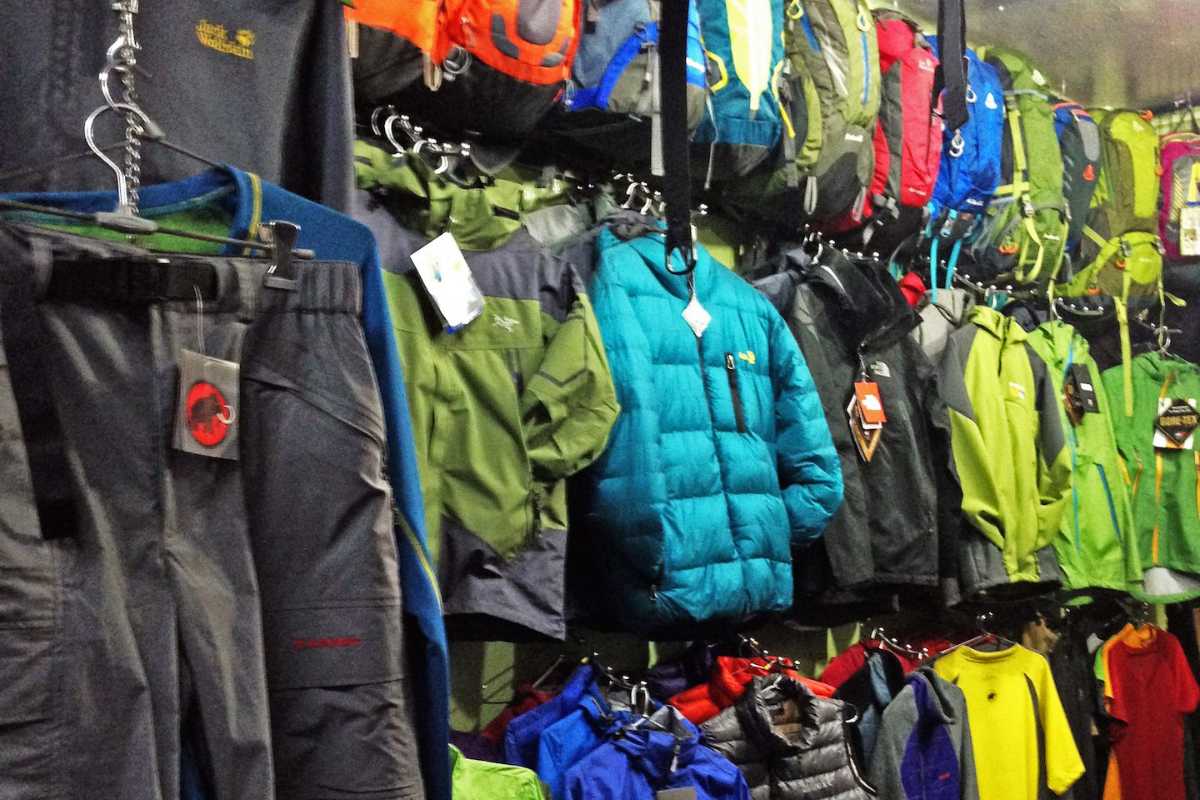 Trekking shop store